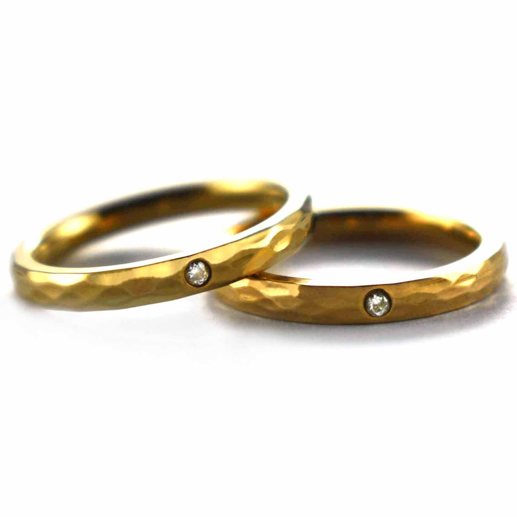 Stainless_steel_couple_ring_with_hummer_pattern_gold_plating_website ...